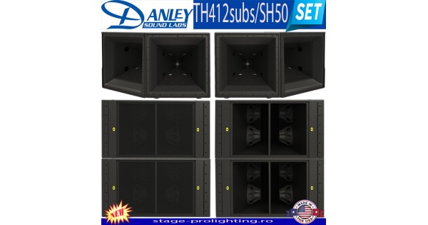 Danley TH412subs-SH50 SET