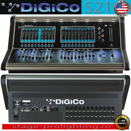 DiGiCo S21, digital mixer