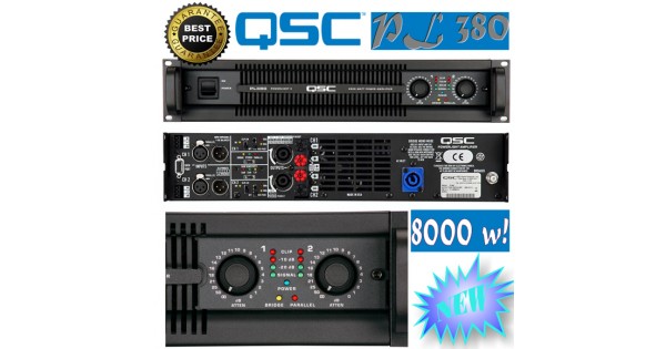 QSC PL 380 Power Amplifier
