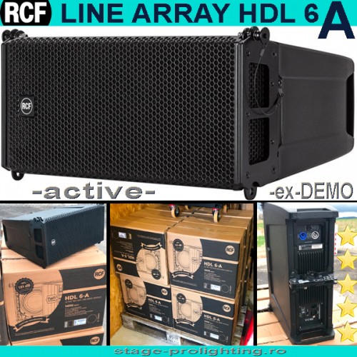 RCF Line Array HDL 6-A, active