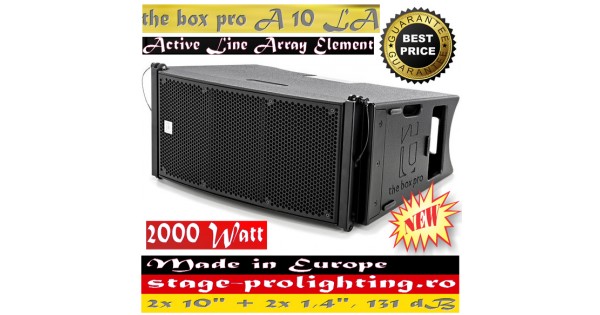 the box pro A 10 LA Active Line Array