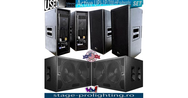 Meyer Sound active UPJ-1P- 700-HP Subwoofer SET